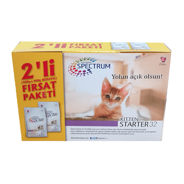 Spectrum Ultra Premium Kitten Starter 32 Yavru Kedi Başlangıç Maması ...